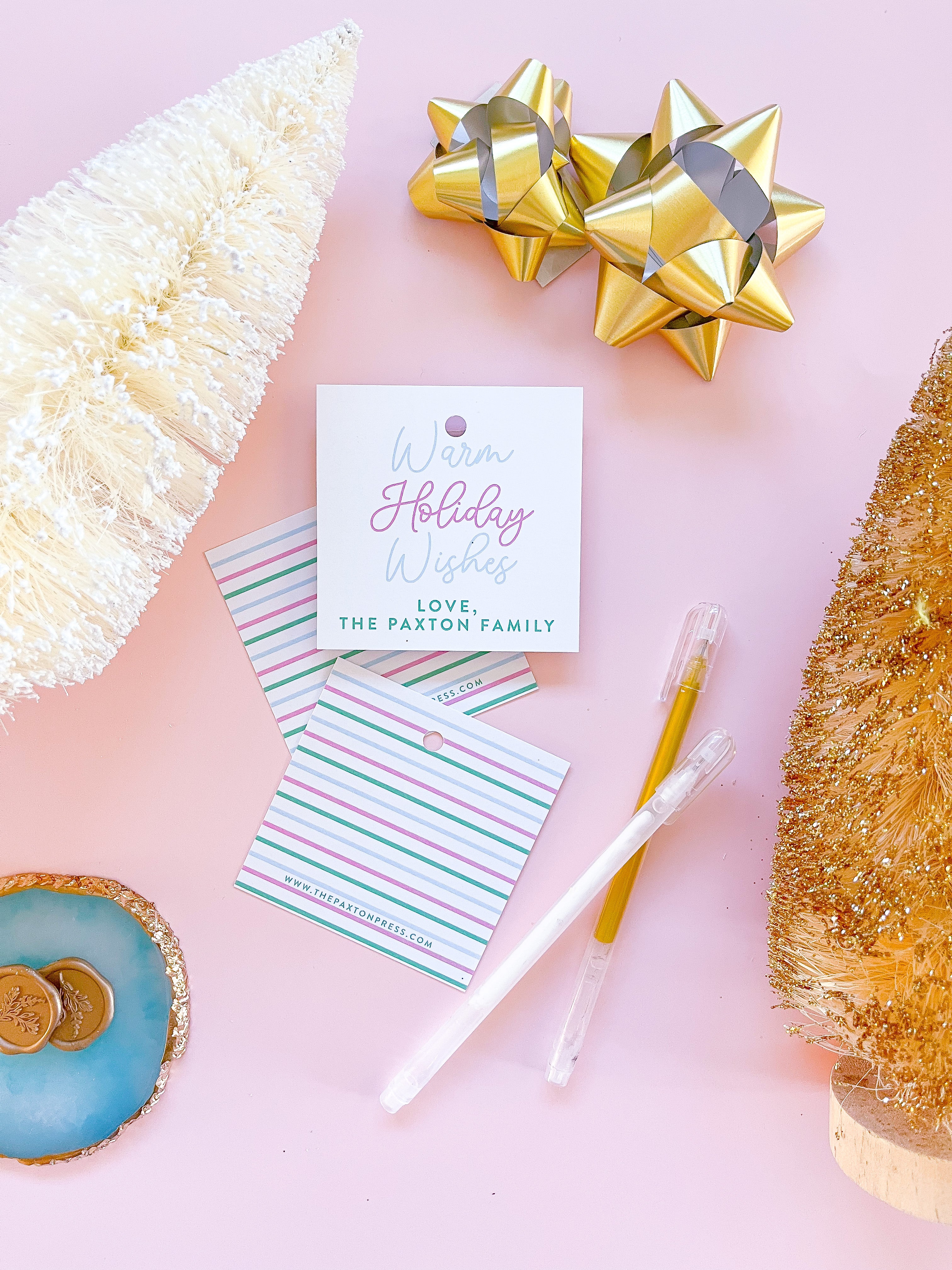 Holiday Gift Tags – The Paxton Press