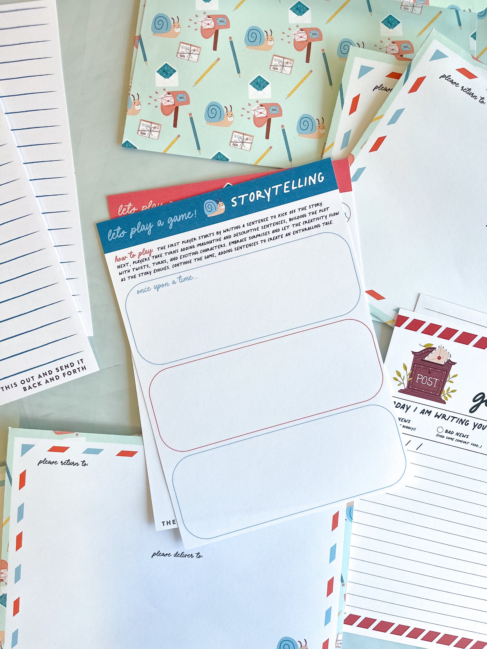 Snail Mail Kit – The Paxton Press