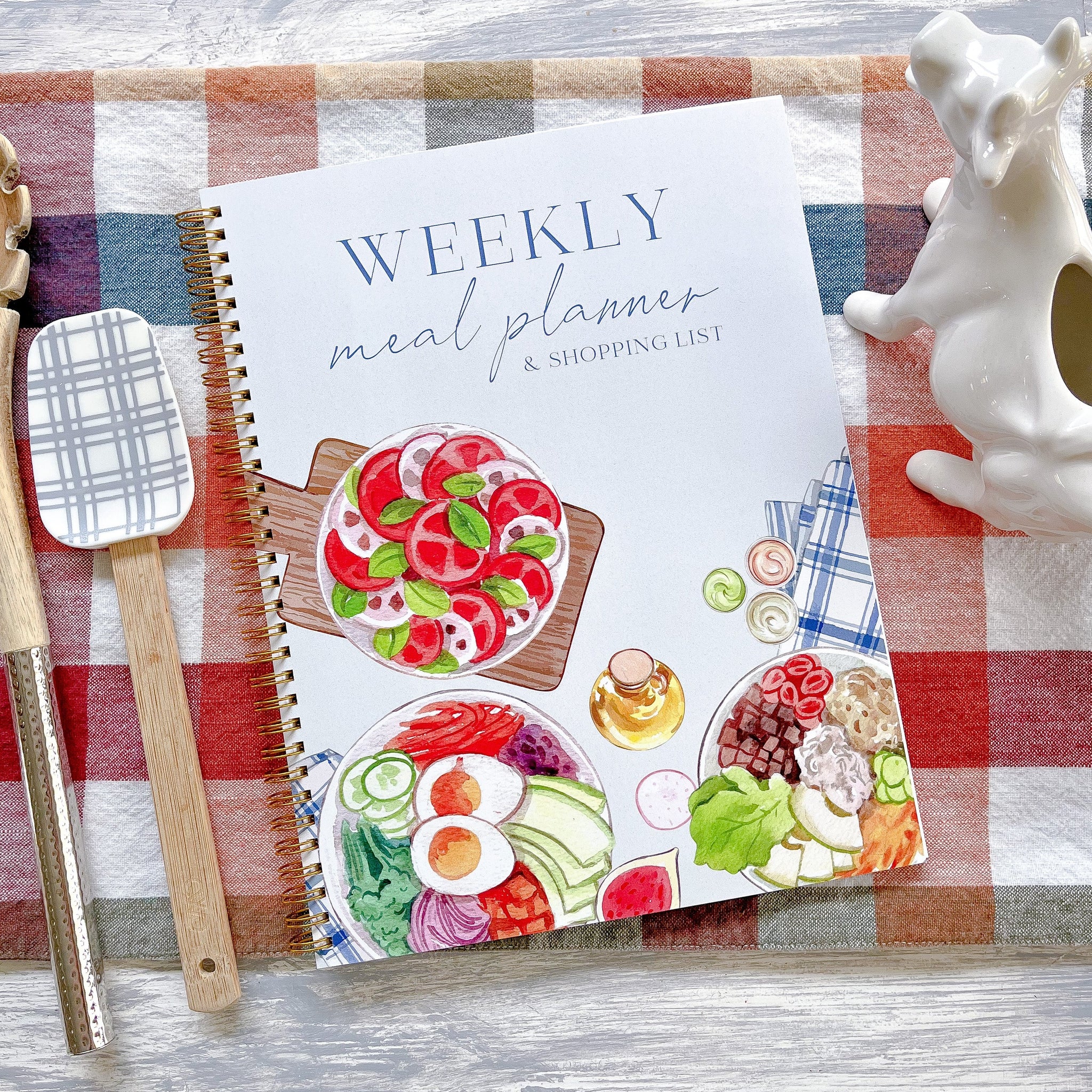 Weekly Meal Planner & Shopping List Notebook – The Paxton Press